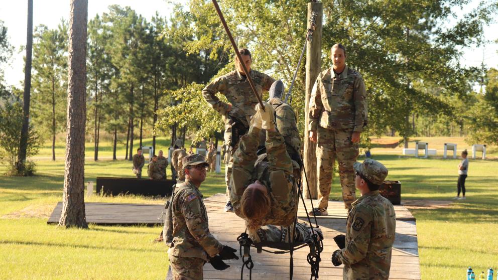 Georgia Tech Softball, Army ROTC Conduct Leadership Training at Fort ...
