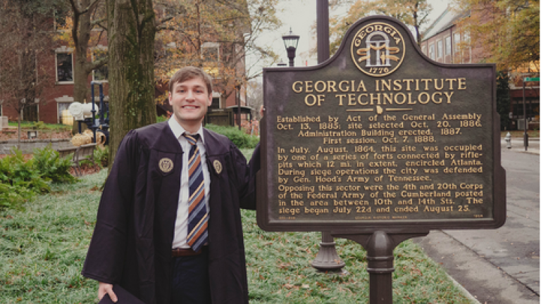 Smith's Aerospace Dreams Come True at Tech