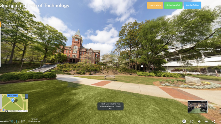 Tech Launches New Virtual Campus Tour