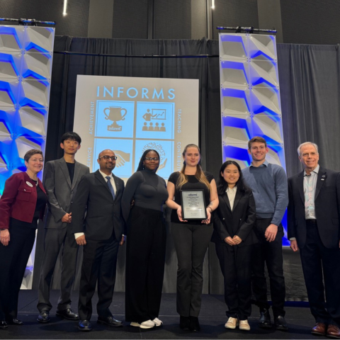 ISyE Students Led INFORMS GT Chapter to Summa Cum Laude Distinction