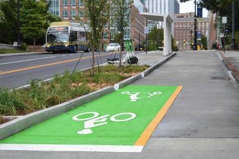 Campus Cycle Track Complete and Ready to Roll